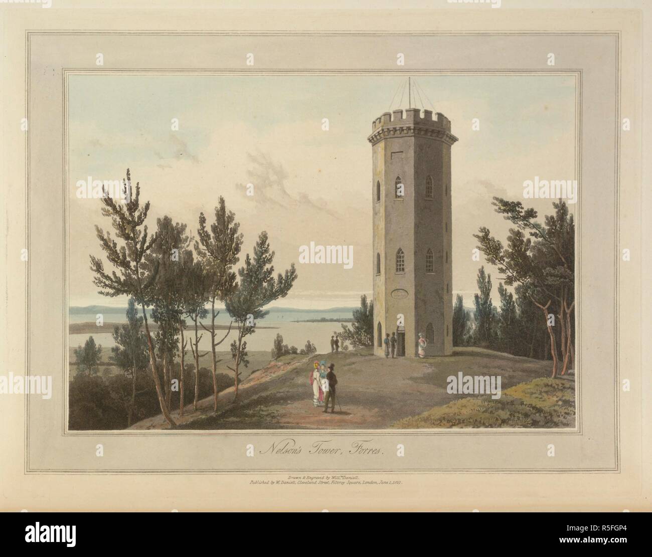 Forres castle hi-res stock photography and images - Alamy