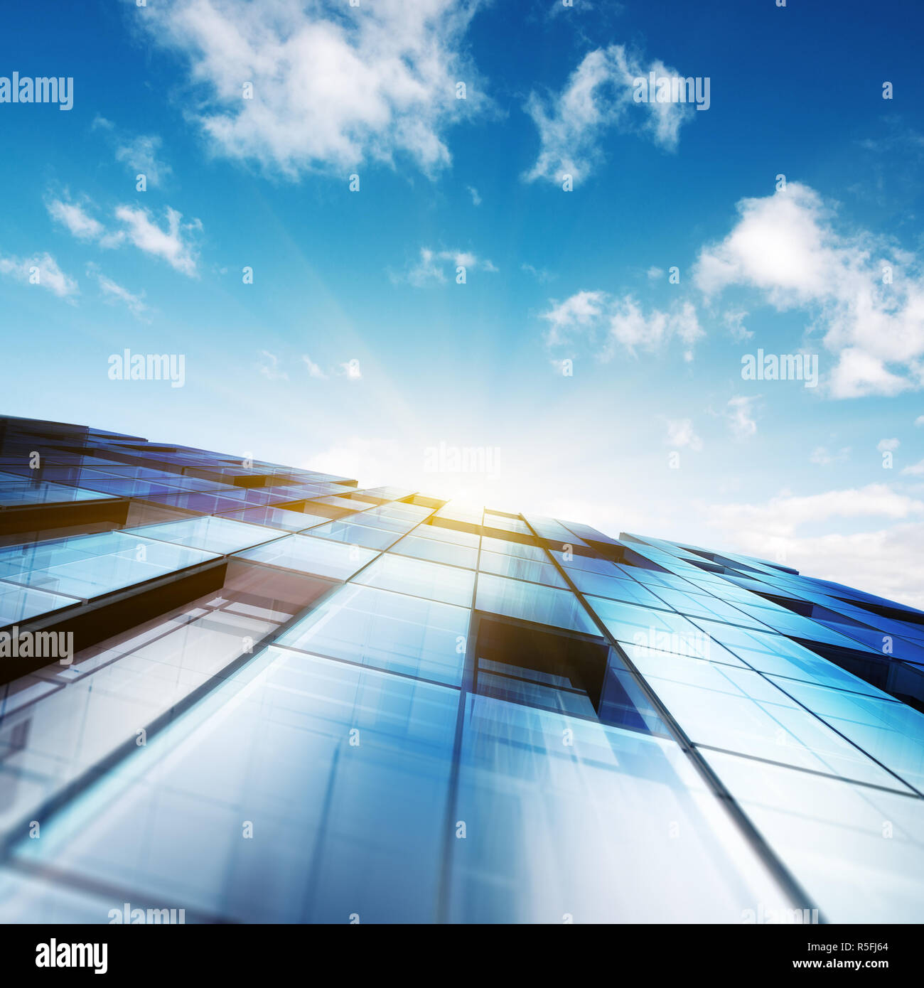 Abstract architecture 3d Stock Photo - Alamy