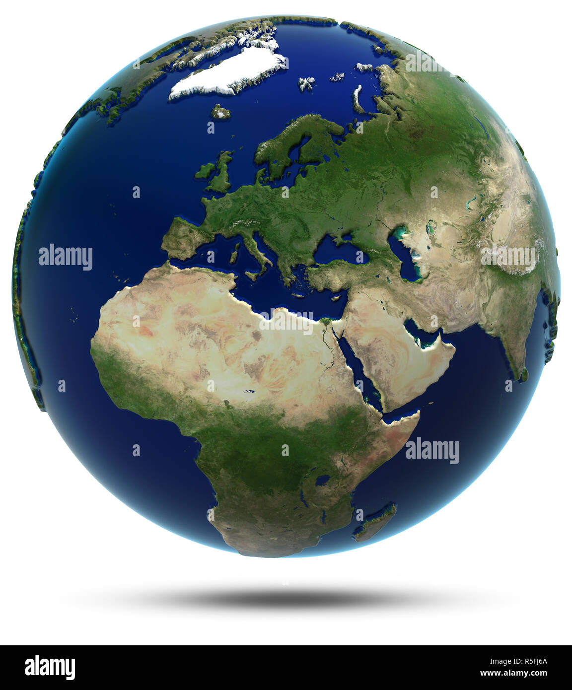 Europe and Africa Stock Photo - Alamy