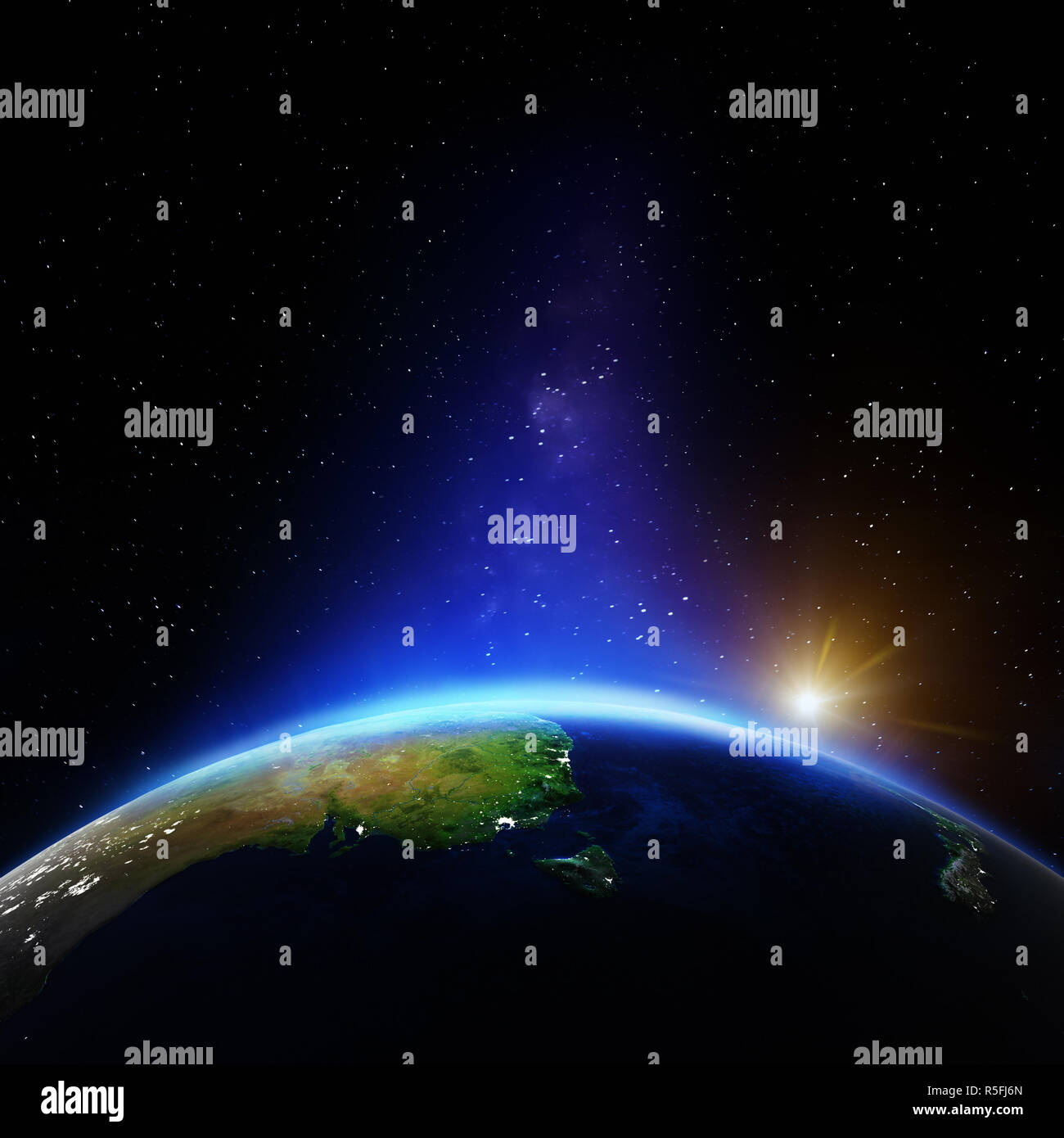 Map of australia with cities hi-res stock photography and images - Alamy