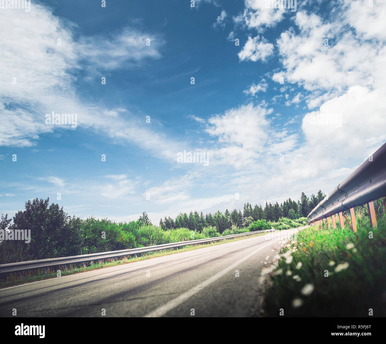 Road way forward direction Stock Photo - Alamy