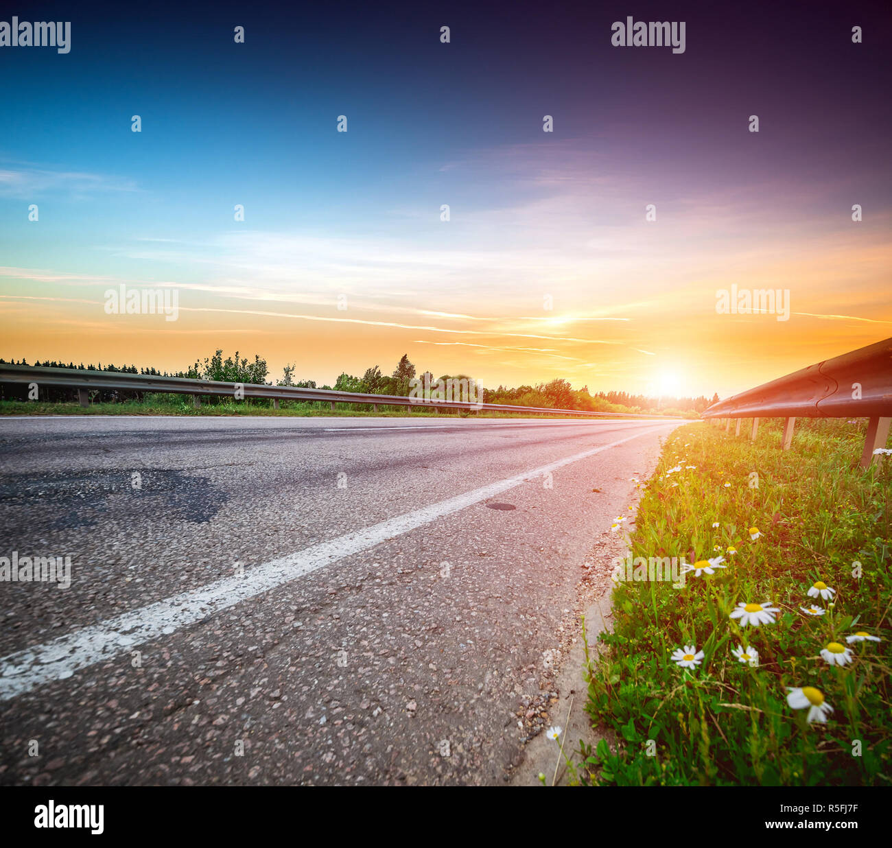 Road way forward direction Stock Photo - Alamy