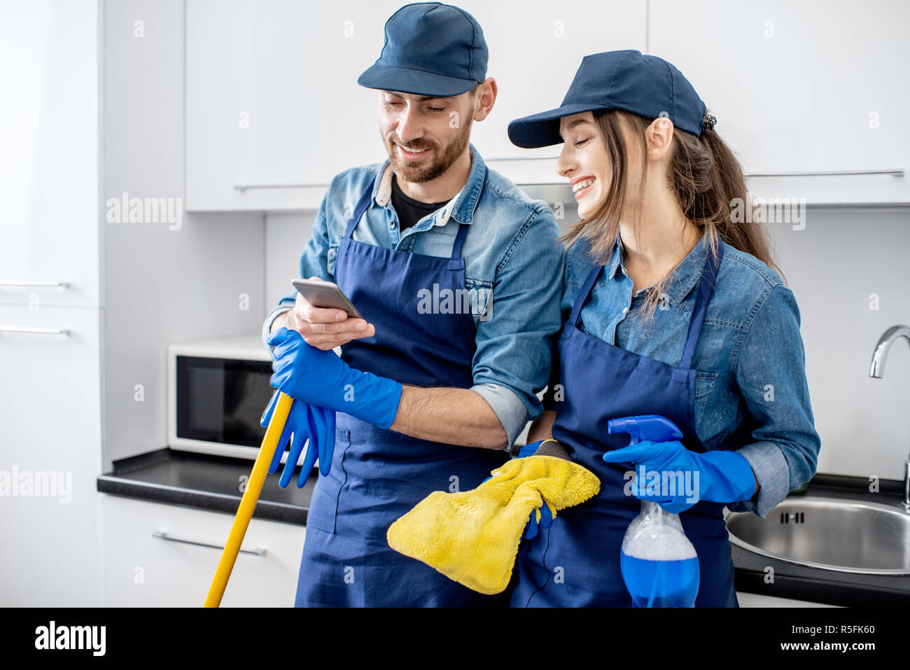Kitchen overalls hi-res stock photography and images - Alamy