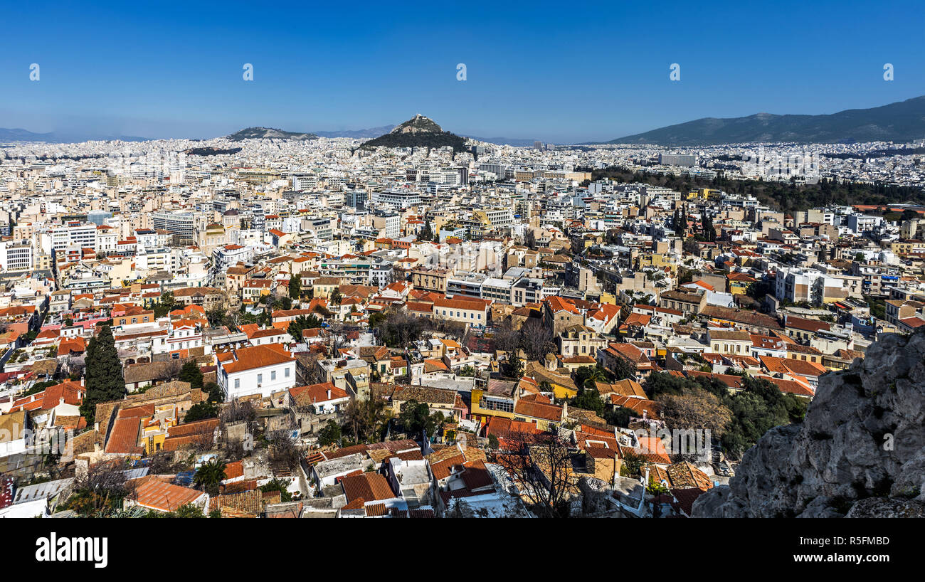 Roofs of athens hi-res stock photography and images - Alamy