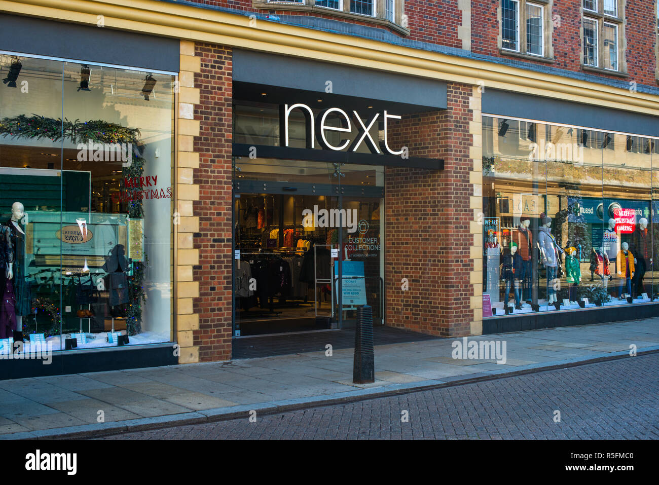 Next retail store on Sussex St, Cambridge city centre, England. UK ...