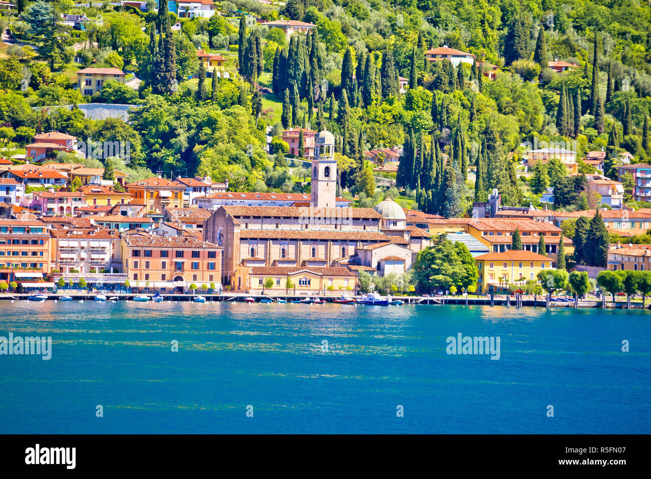 Town of Salo waterfront view Stock Photo - Alamy