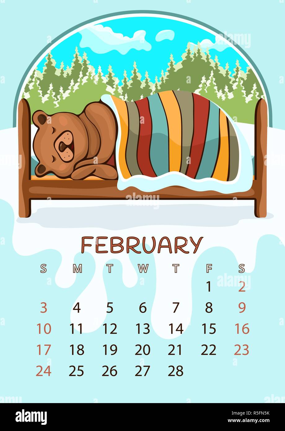 Calendar Cartoon Funny