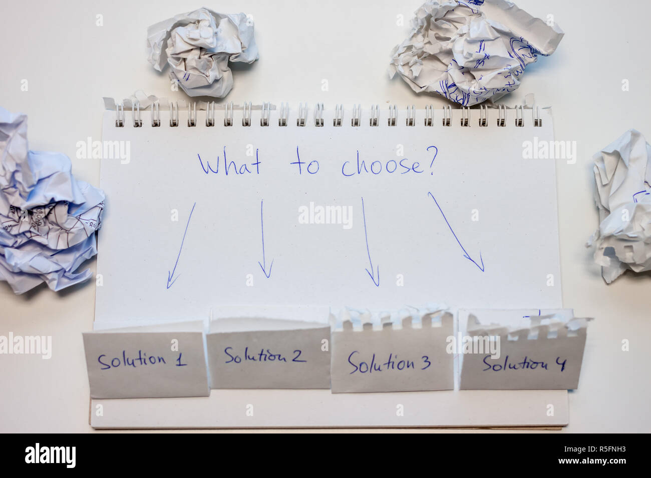problem solving looking for solution Stock Photo - Alamy