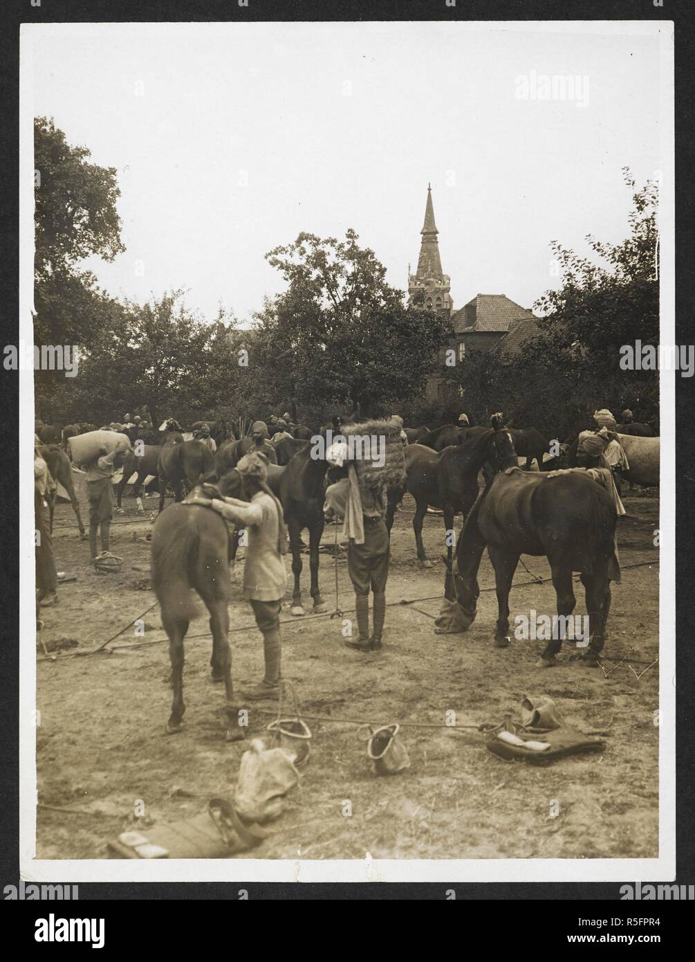 World war i stables hi-res stock photography and images - Alamy