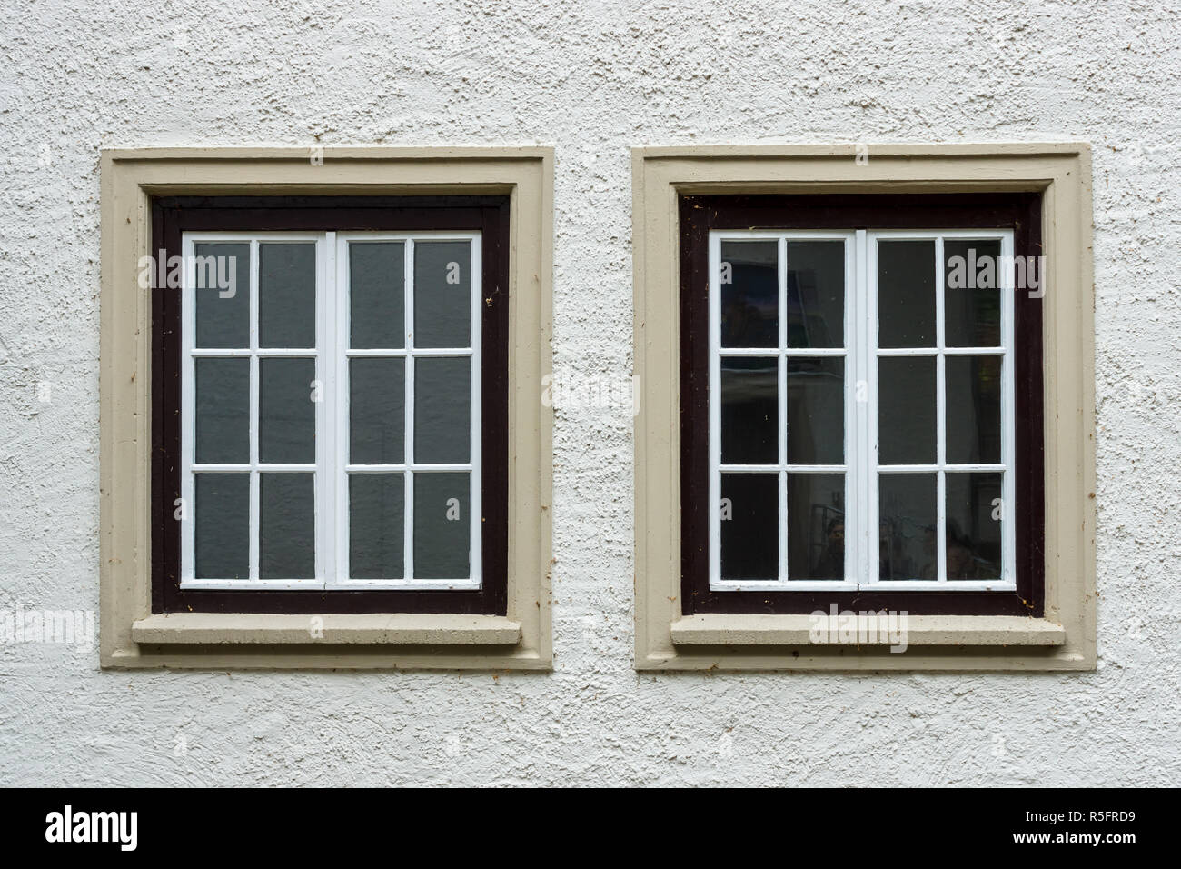 Two windows. Background Stock Photo - Alamy