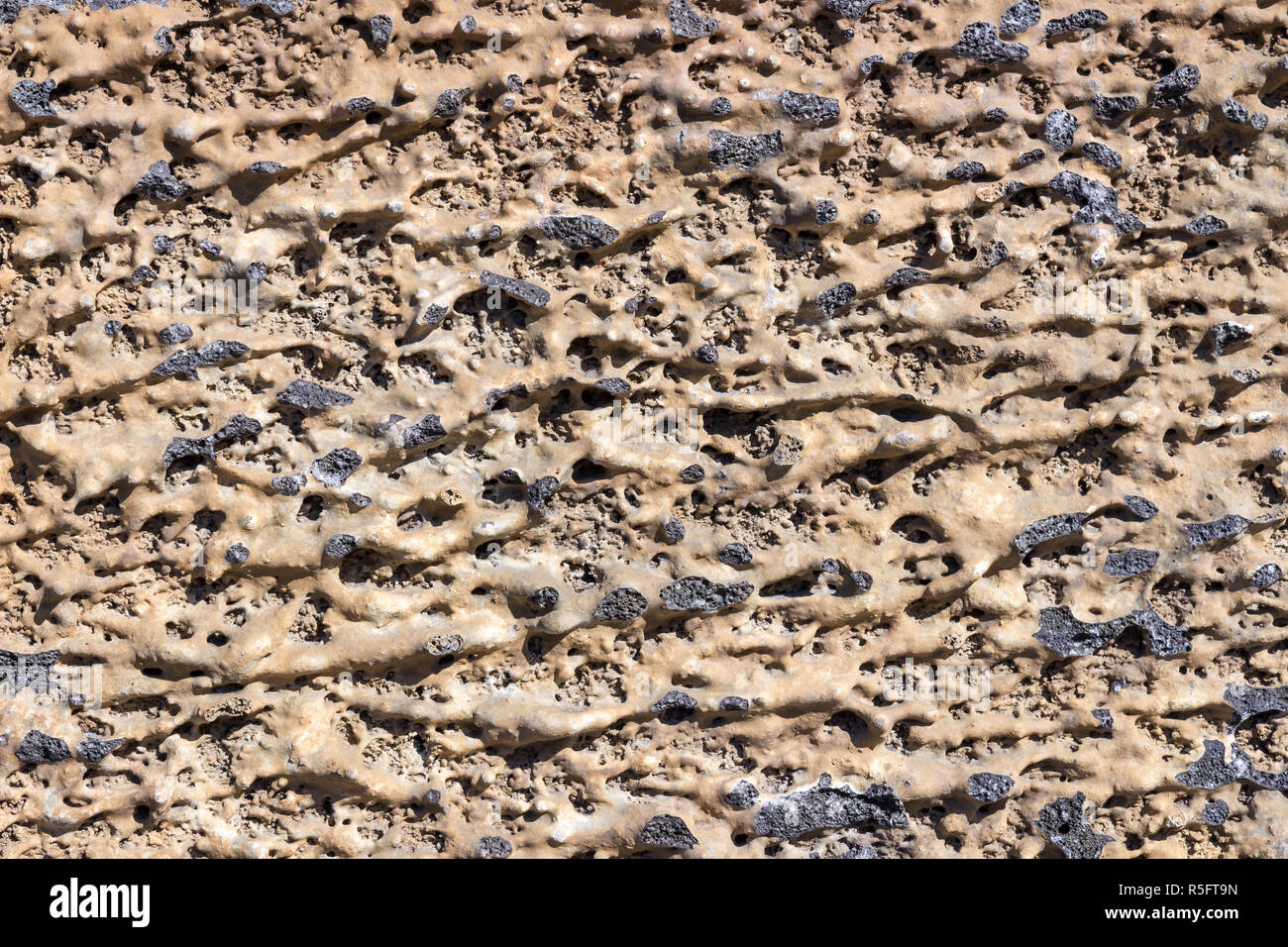Volcanic Stone wall Stock Photo - Alamy
