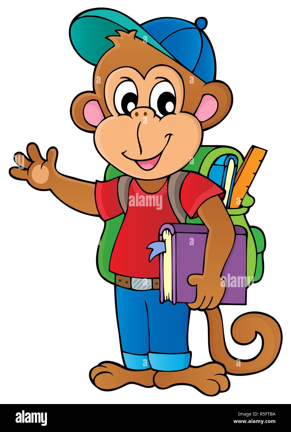 Monkey school hi-res stock photography and images - Alamy