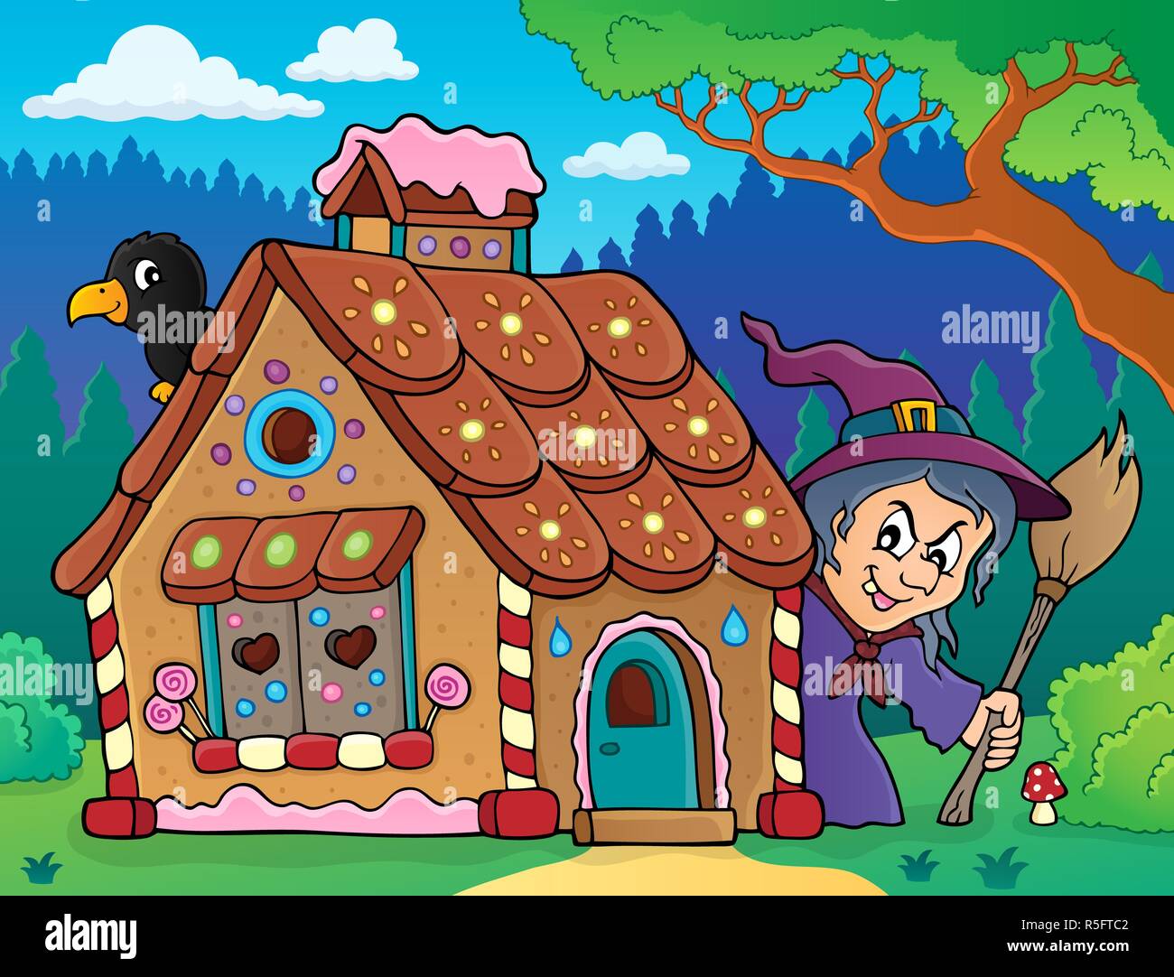 Gingerbread witch hi-res stock photography and images - Alamy