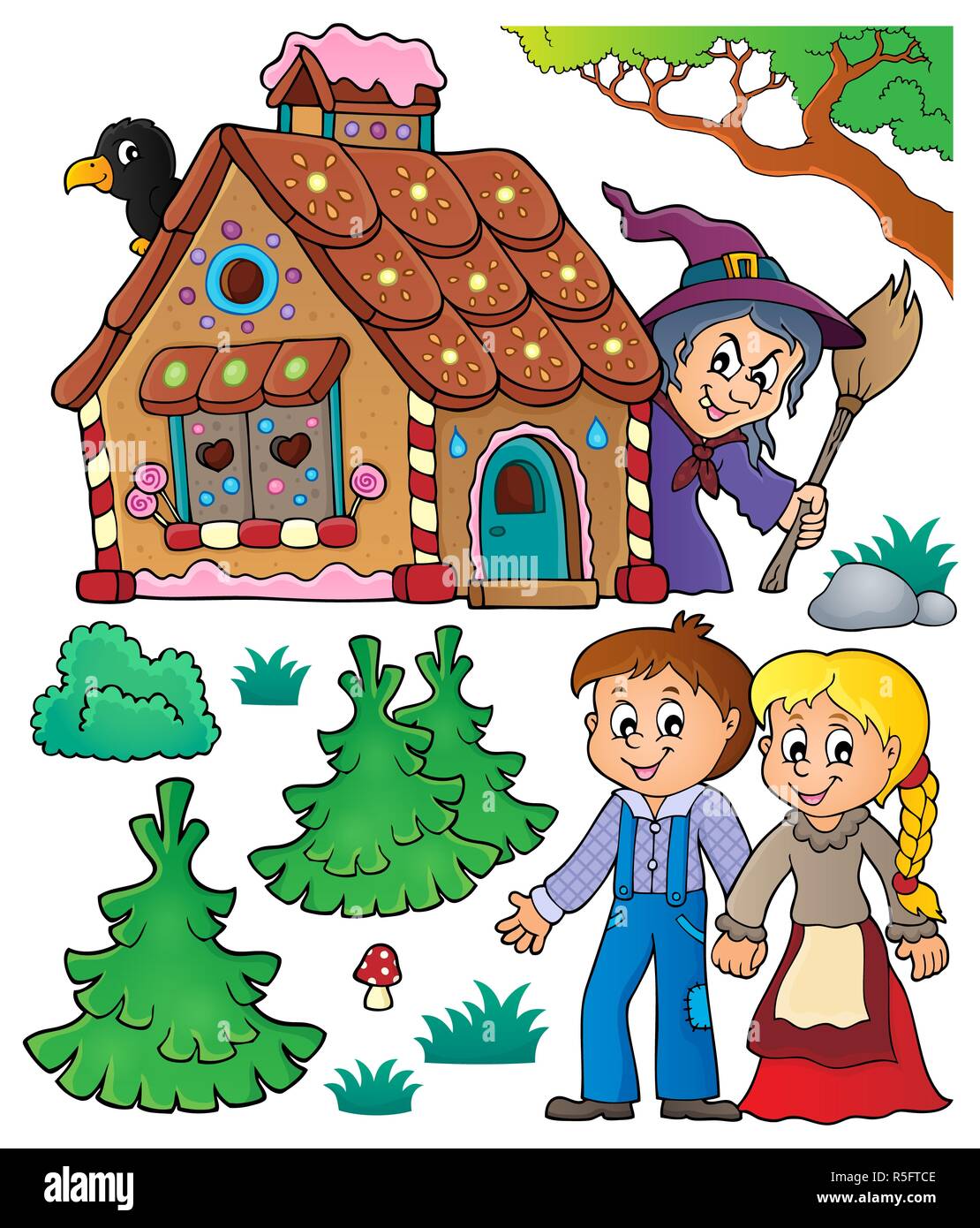 Hansel And Gretel House Drawing
