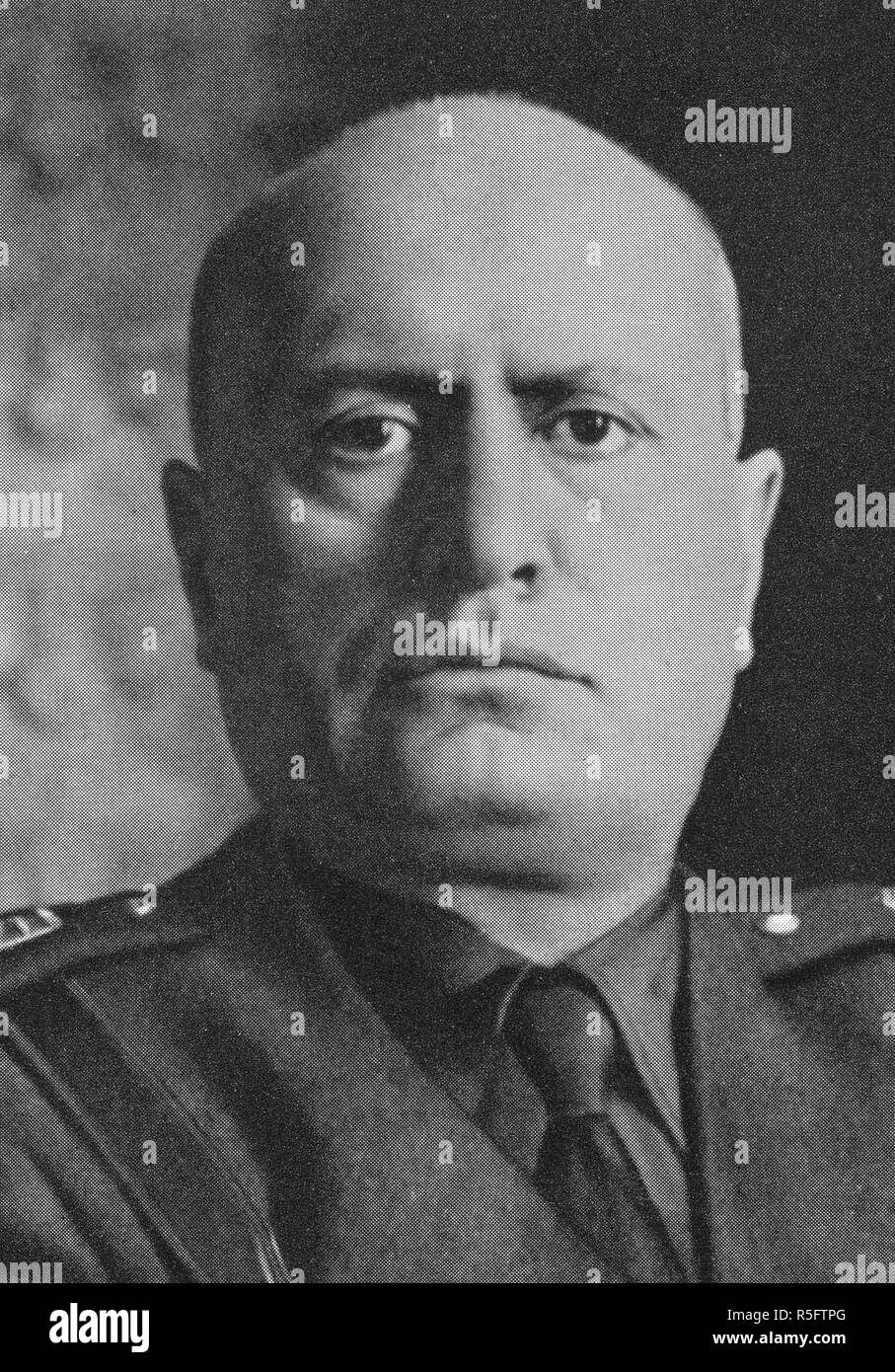 Benito mussolini 1883 1945 italian fascist dictator hi-res stock ...