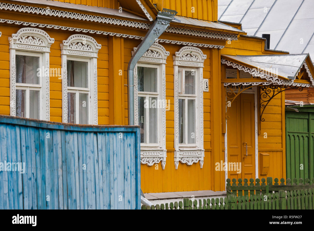 Russia, Vladimir Oblast, Golden Ring, Suzdal, traditional Russian ...