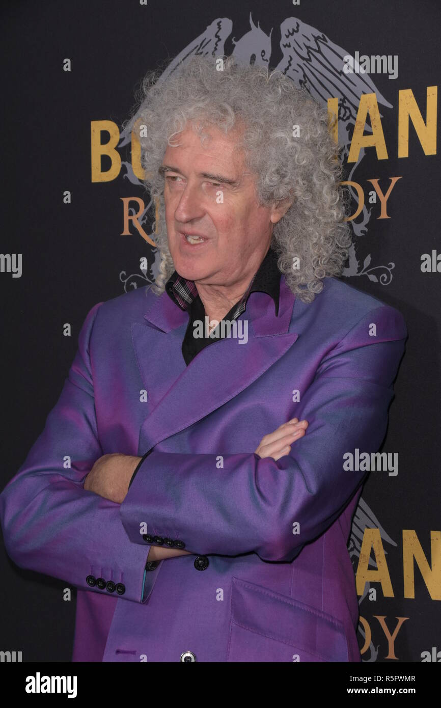 'Bohemian Rhapsody' New York City Premiere Featuring: Brian May Where ...