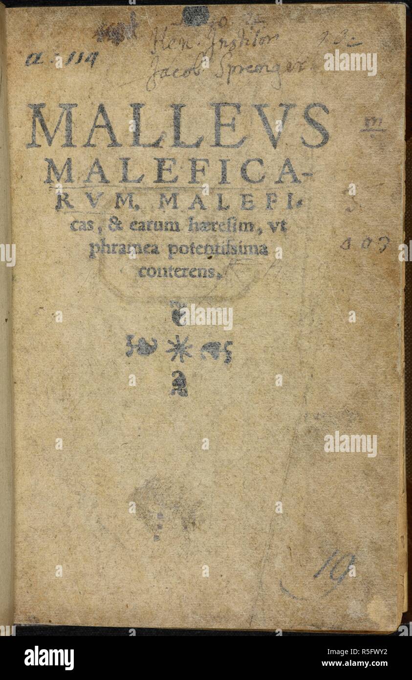 Maleficarum hi-res stock photography and images - Alamy