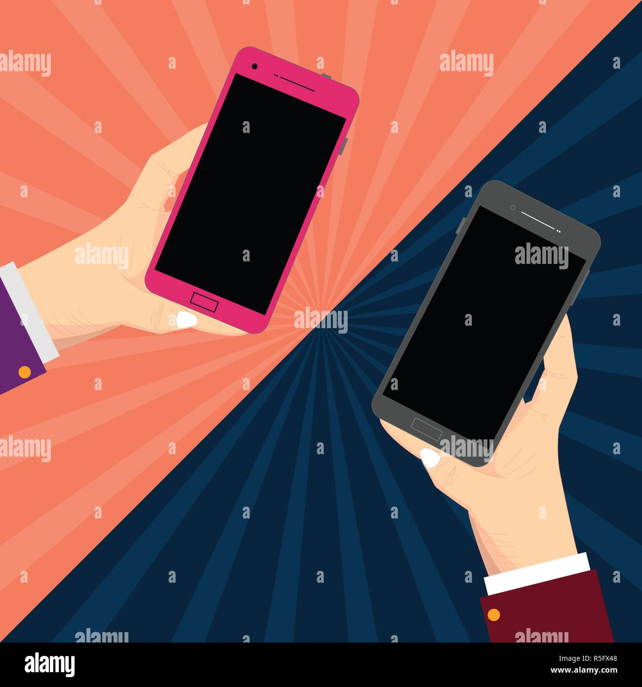 Mob text Stock Vector Images - Alamy