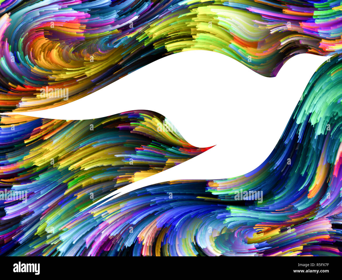 Colors in Flight Stock Photo - Alamy