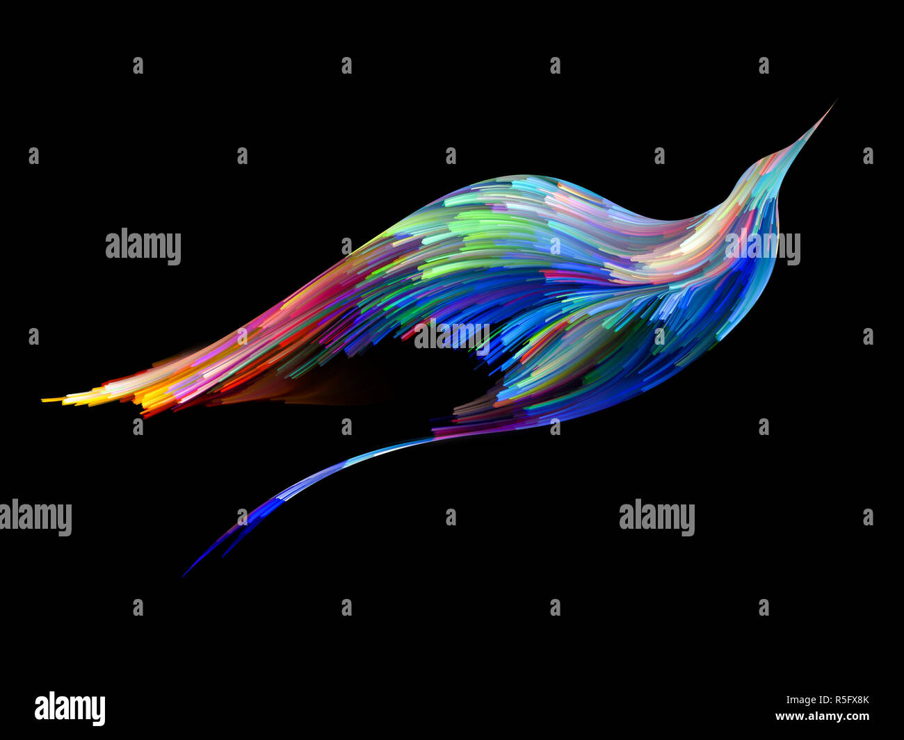 Special effect bird hi-res stock photography and images - Alamy