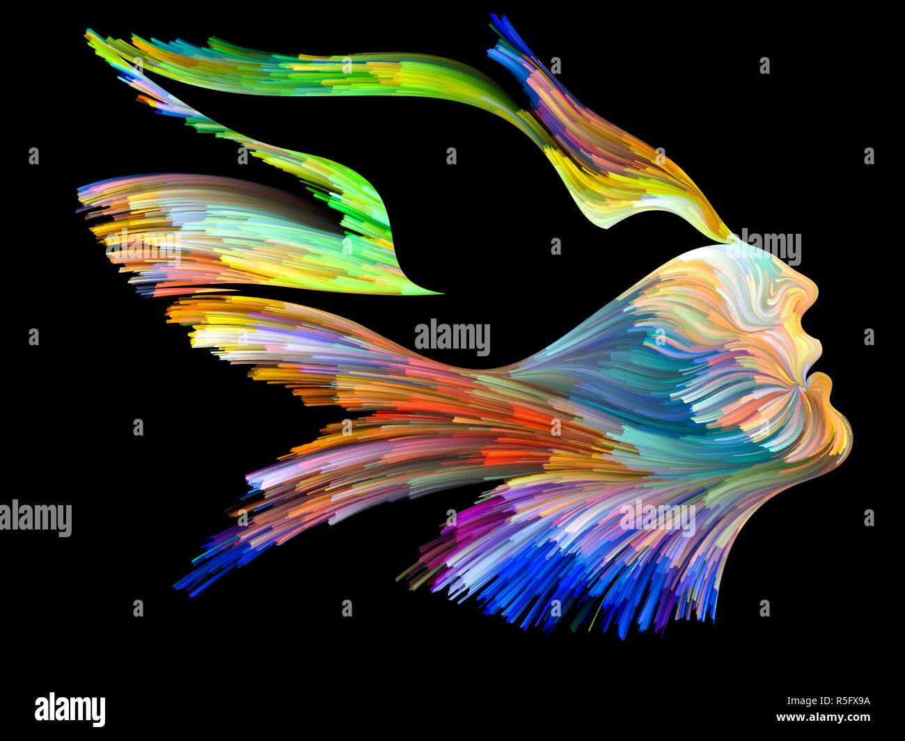 Inner Life of Imagination Stock Photo - Alamy