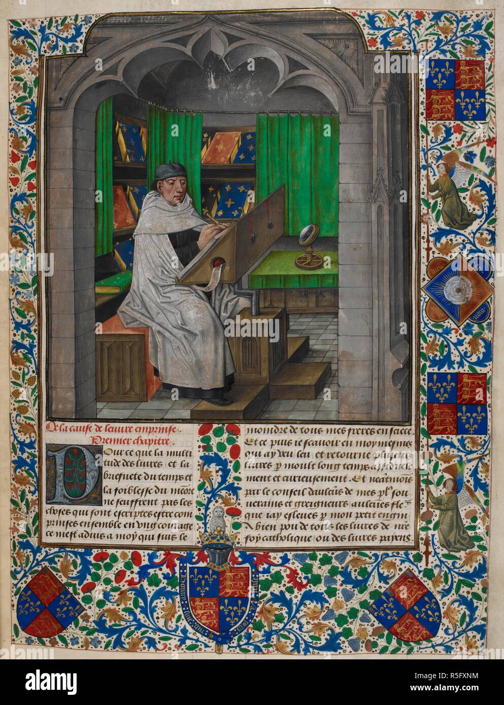 King edward i manuscript hi-res stock photography and images - Alamy