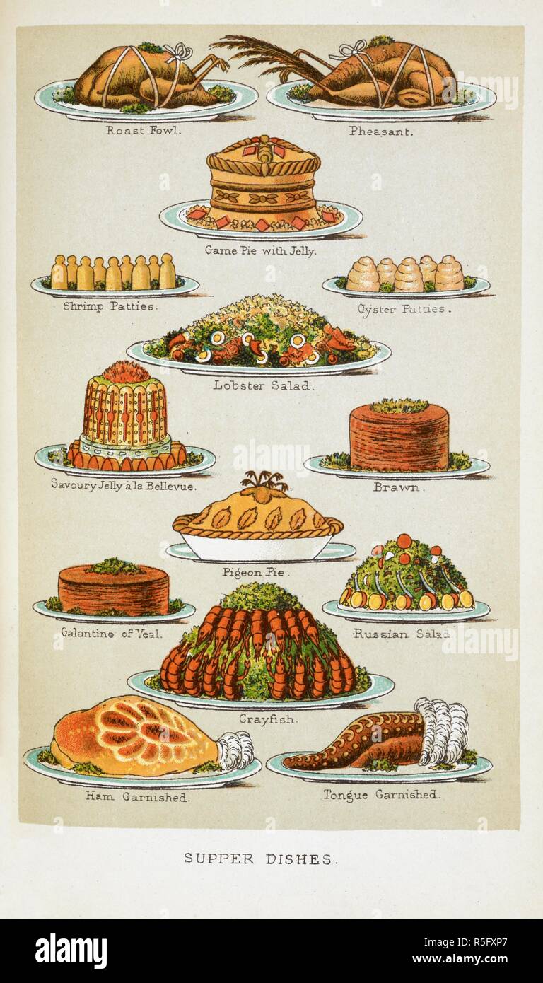 Victorian coloured etching hi-res stock photography and images - Alamy