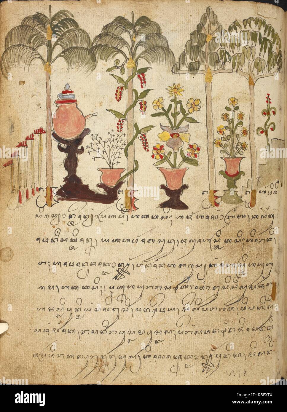 Taman Bunga. The pleasure-garden of ajar Tunggal Manik. Serat Damar ...