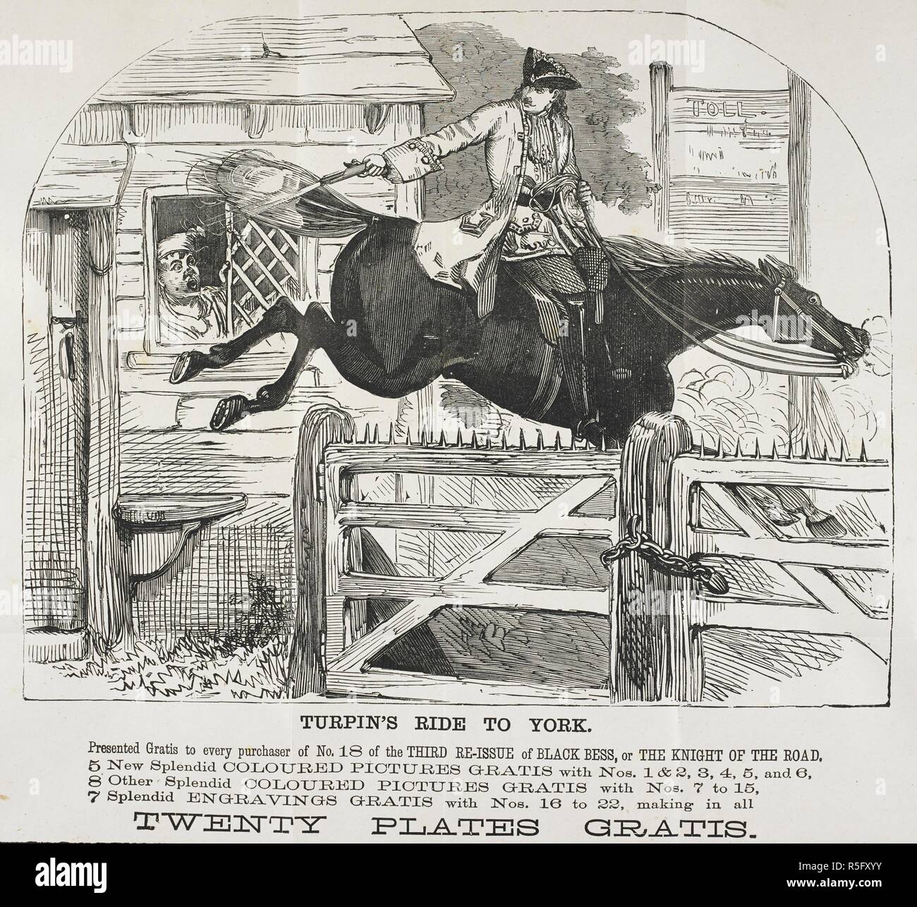 Turpin's ride to York'. Richard "Dick" Turpin (bap. 1705 â€“ 7 April ...