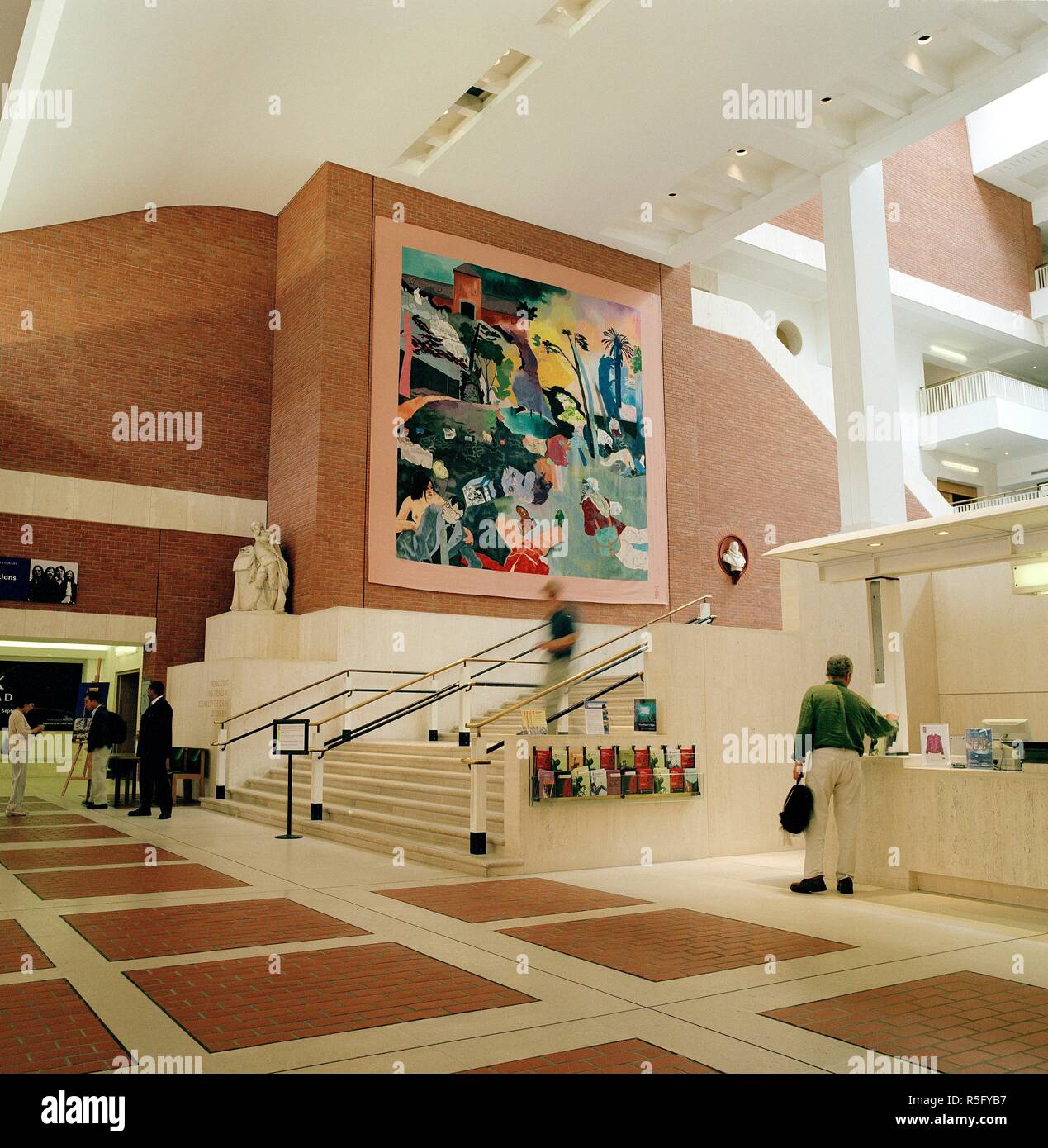 British Library Entrance hall. [Photographs of the British Library ...