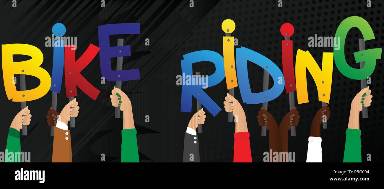 Active word hands holding people hi-res stock photography and images ...