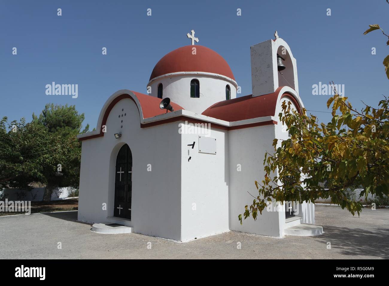 church architecture in crete Stock Photo - Alamy