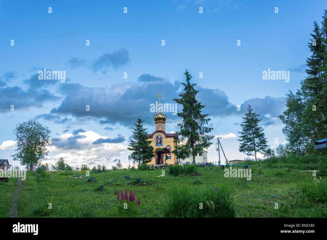 Chapel on the holy spring in honor of the Nativity of the Most Holy ...