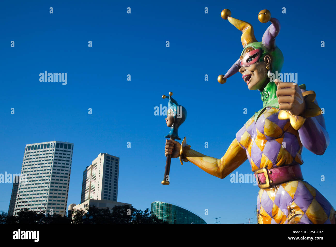 Mardi gras jester hi-res stock photography and images - Alamy