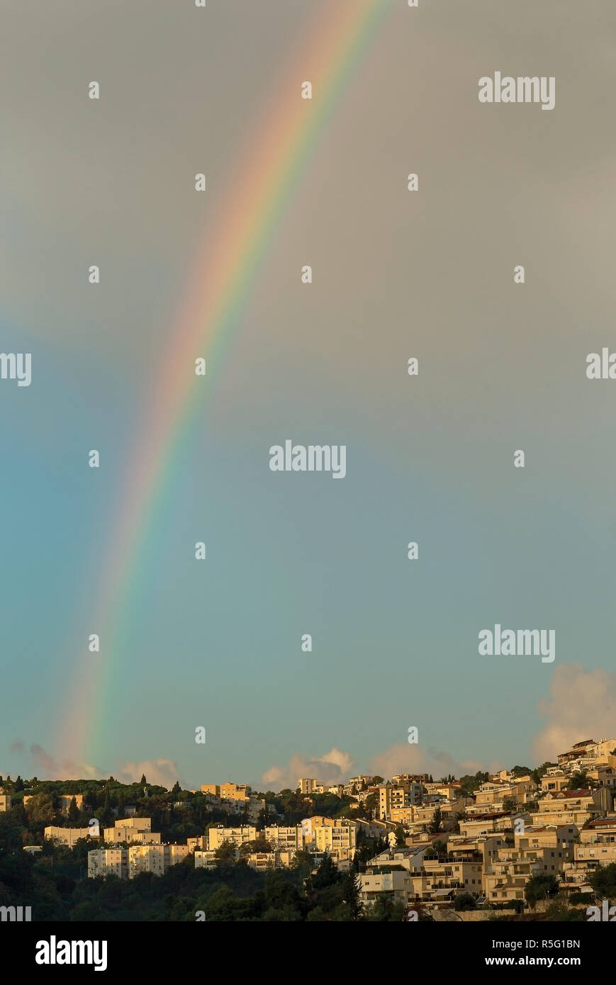 Rainbow israel hi-res stock photography and images - Alamy