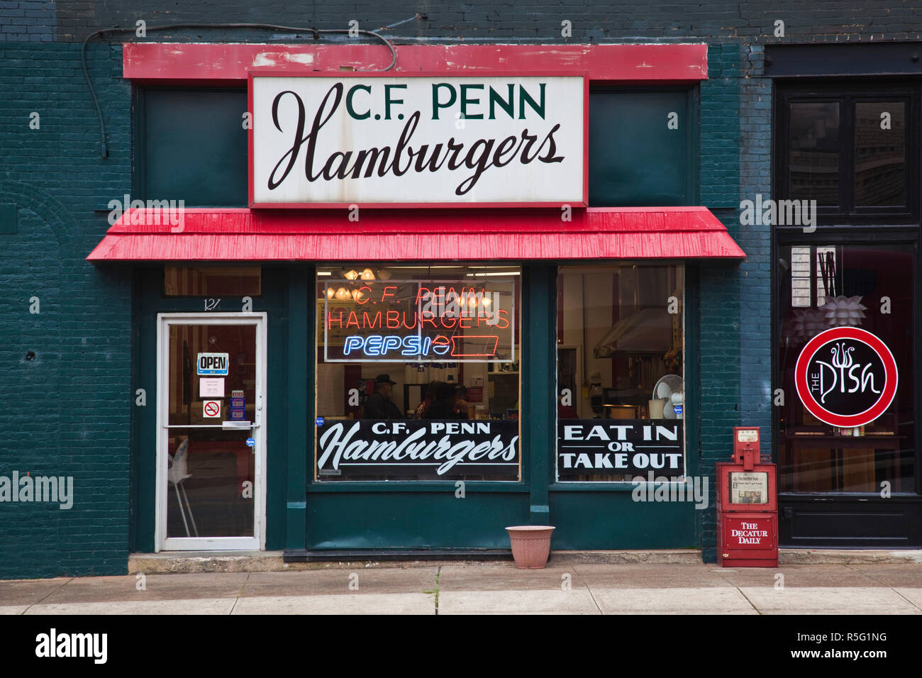 Hamburger Shop High Resolution Stock Photography and Images - Alamy