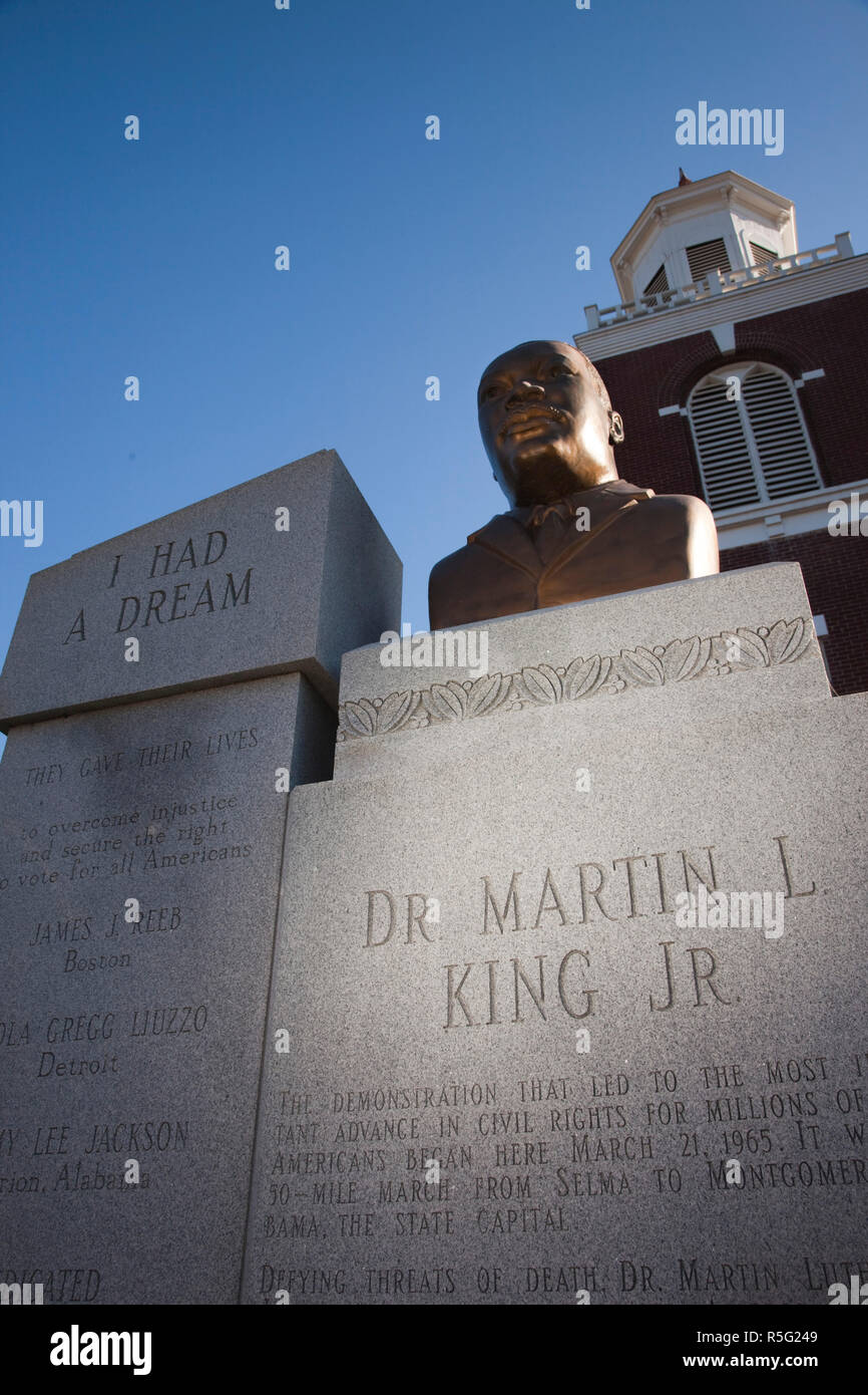 USA, Alabama, Selma, Brown Chapel AME Church, Civil Rights struggle ...