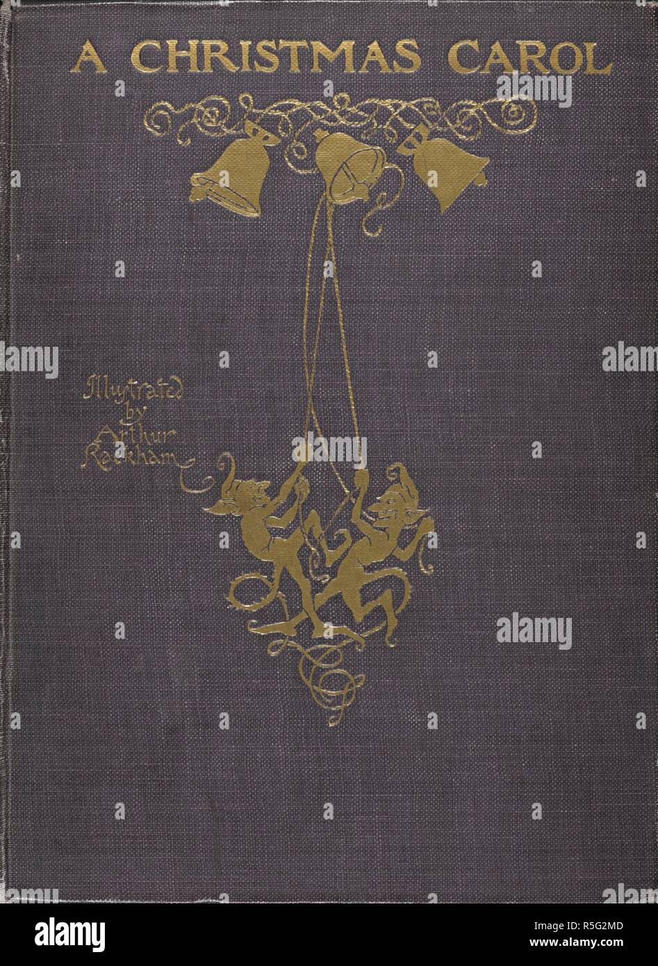 Christmas carol book cover hi-res stock photography and images - Alamy