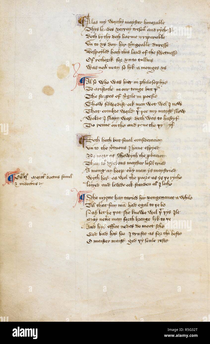 15th century illuminated manuscripts hi-res stock photography and ...