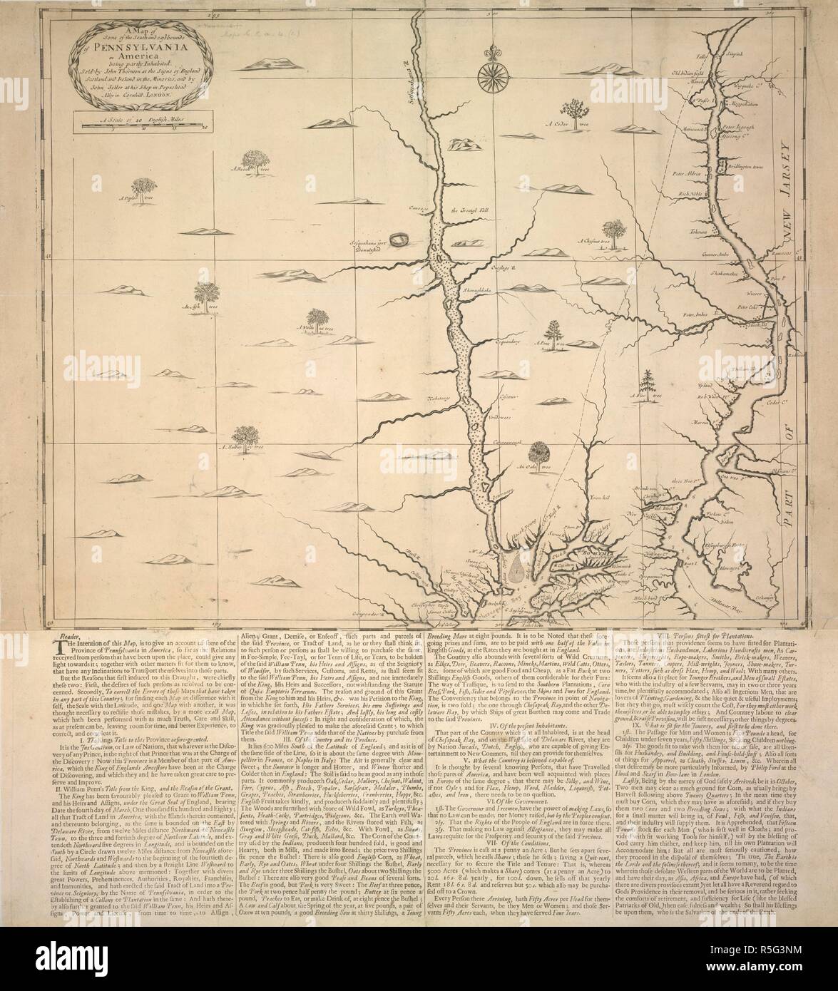 Map of thornton hi-res stock photography and images - Alamy