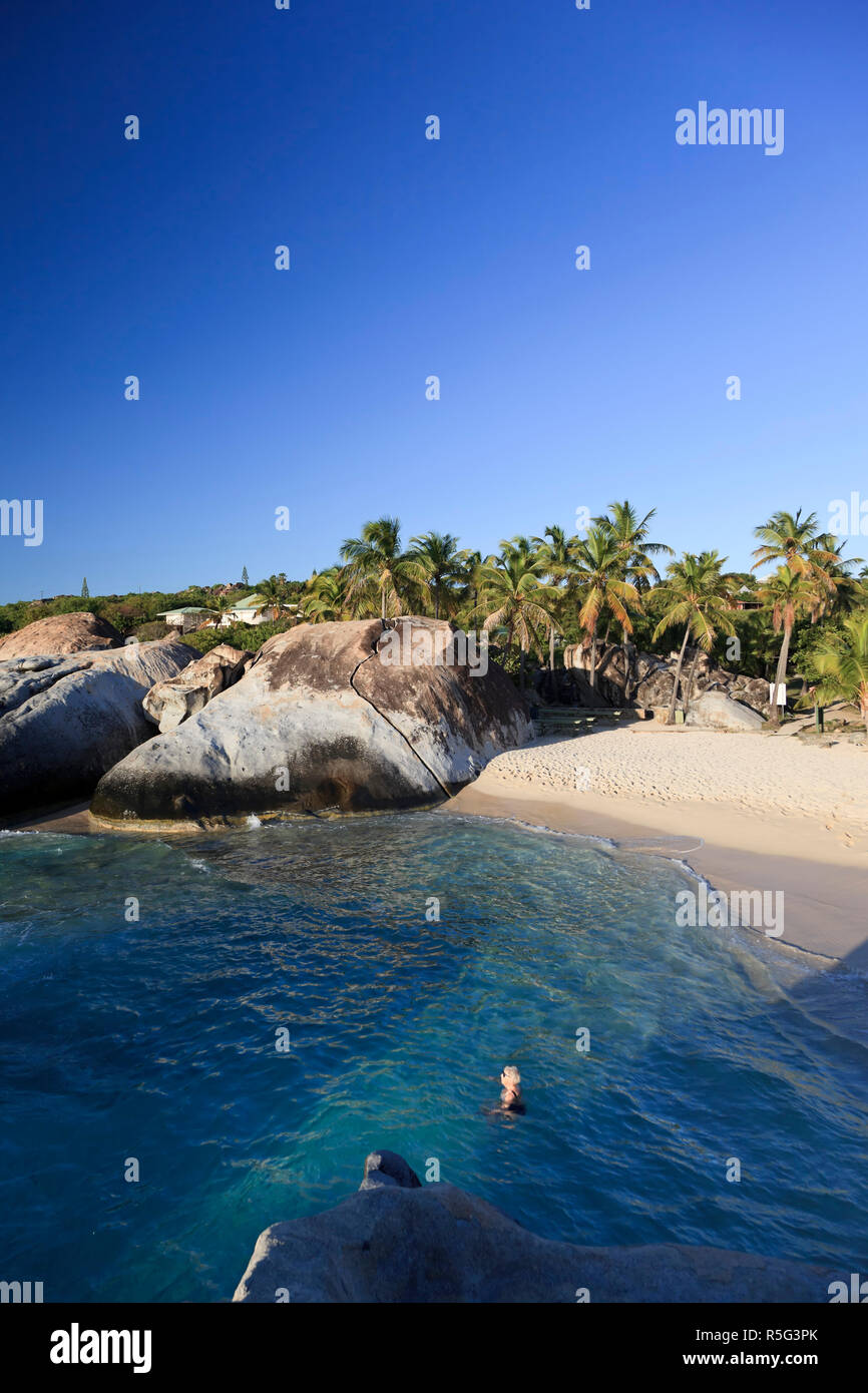 Caribbean, British Virgin Islands, Virgin Gorda, Spring Bay National ...
