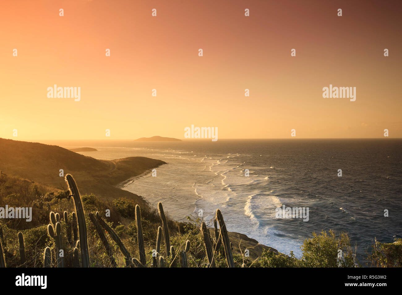 Caribbean, US Virgin Islands, St. Croix, Point Udall (Easternmost Point ...