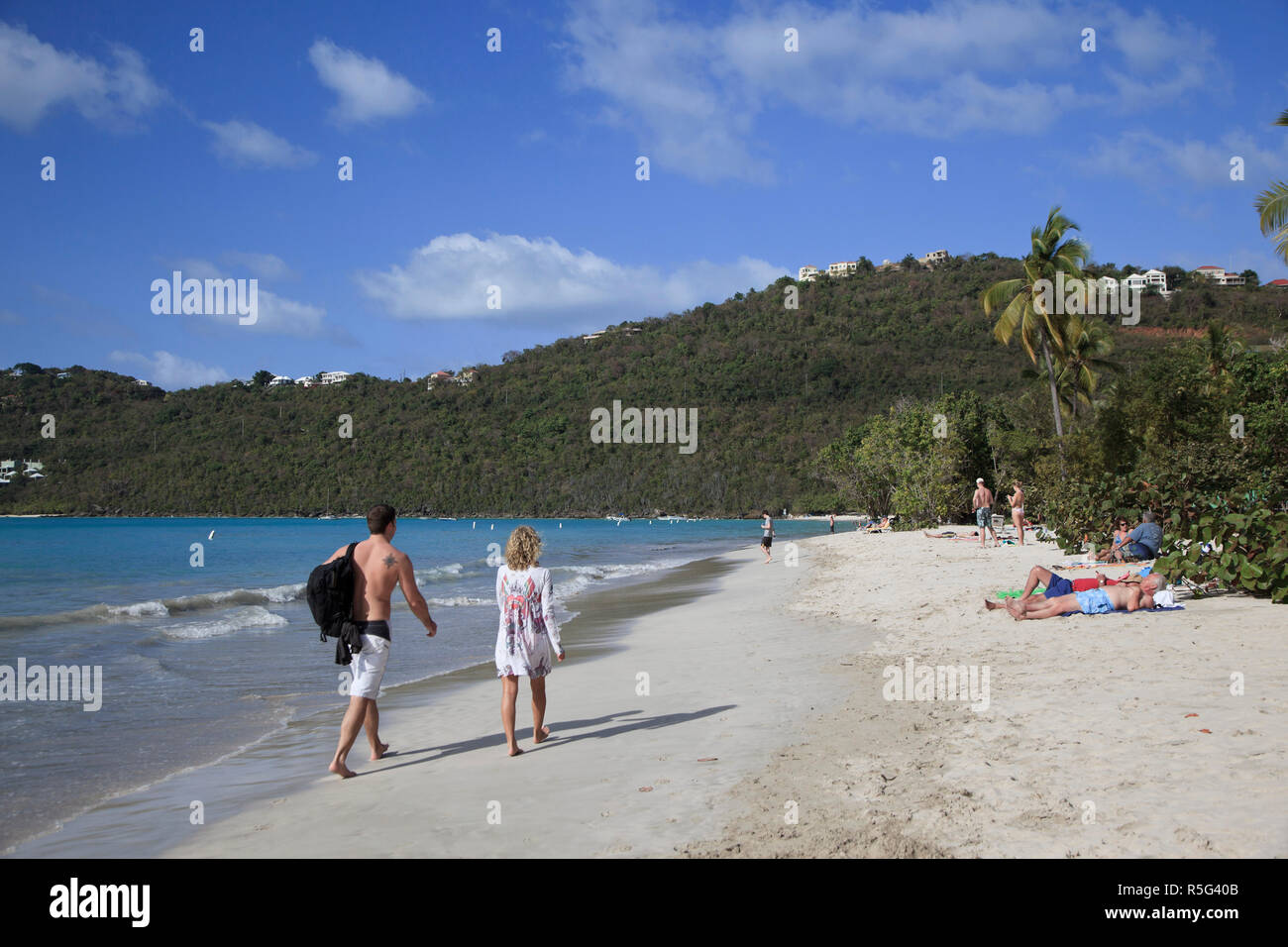 Caribbean, US Virgin Islands, St. Thomas, Magens Bay Stock Photo - Alamy