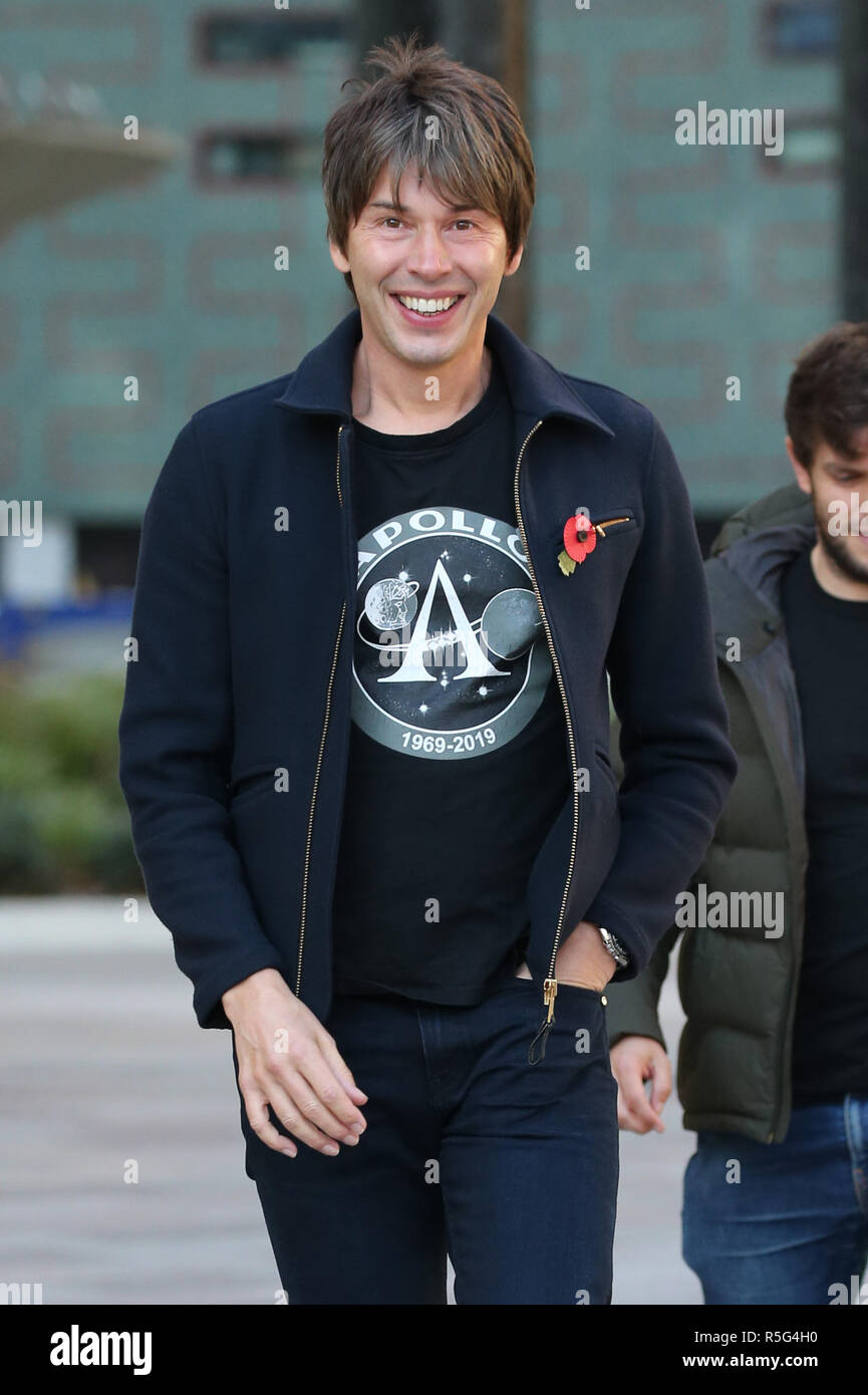 Professor Brian Cox outside ITV Studios Featuring: Professor Brian Cox ...