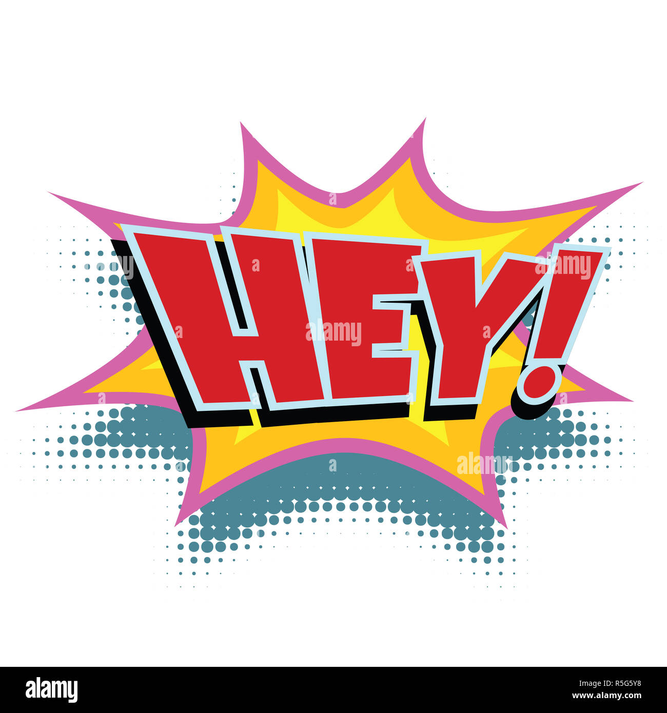 Hey symbol Cut Out Stock Images & Pictures - Alamy