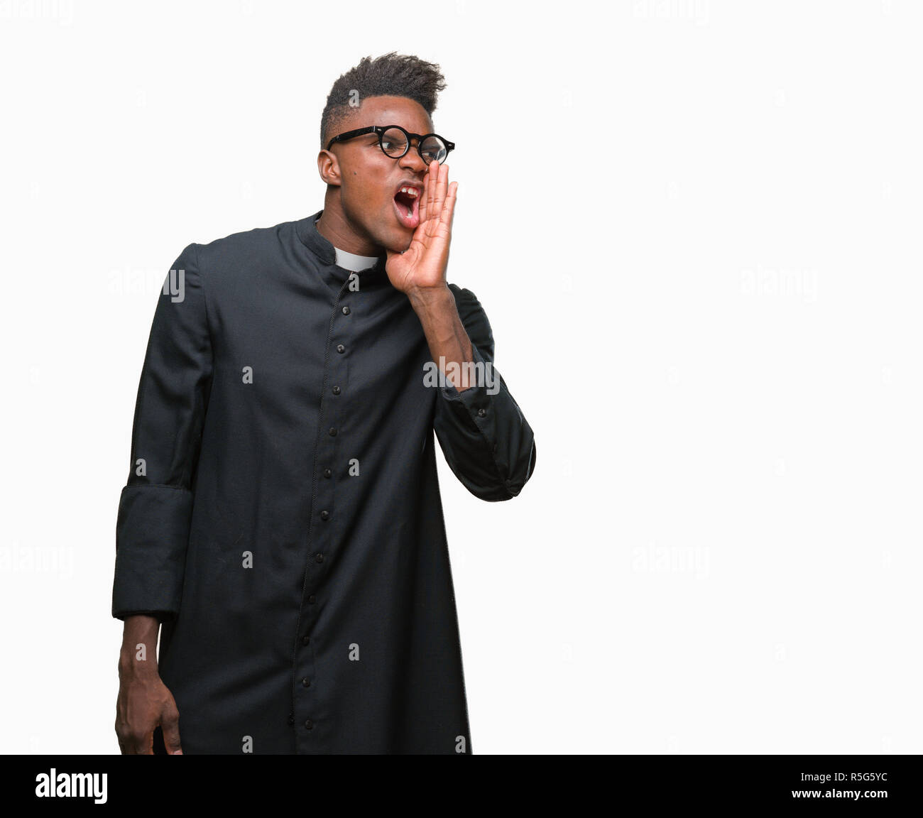 African american pastor open hi-res stock photography and images - Alamy