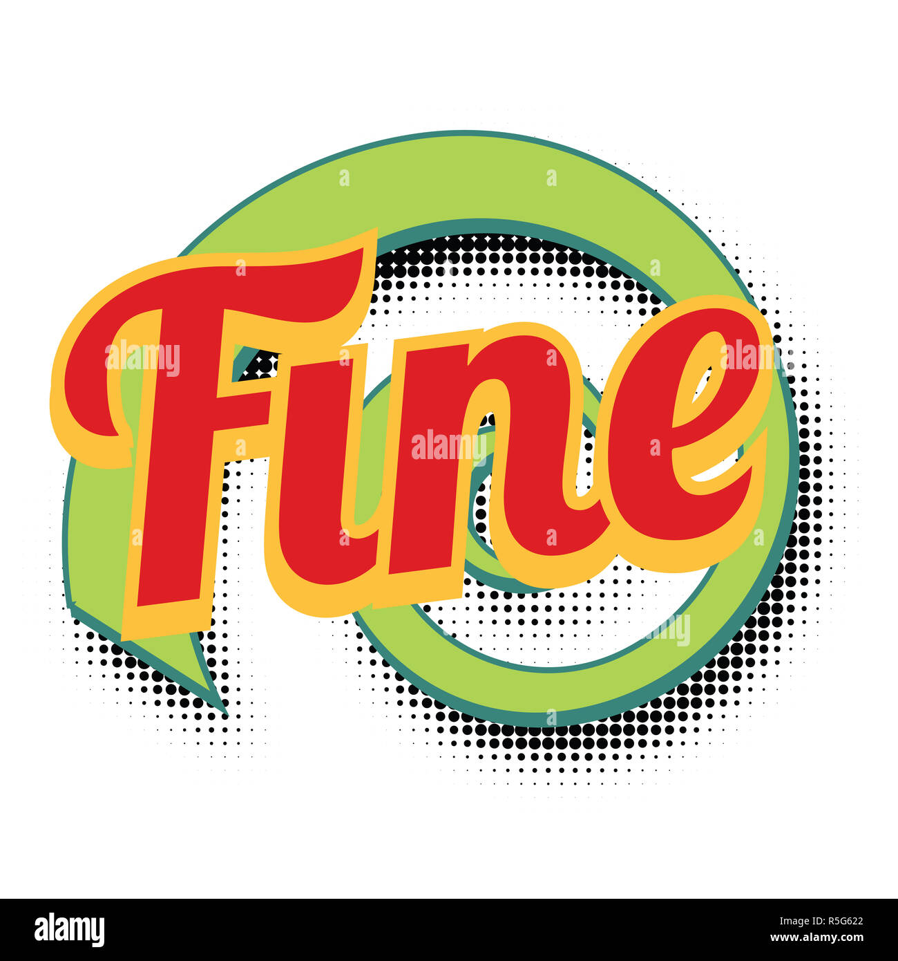 fine comic word Stock Photo - Alamy