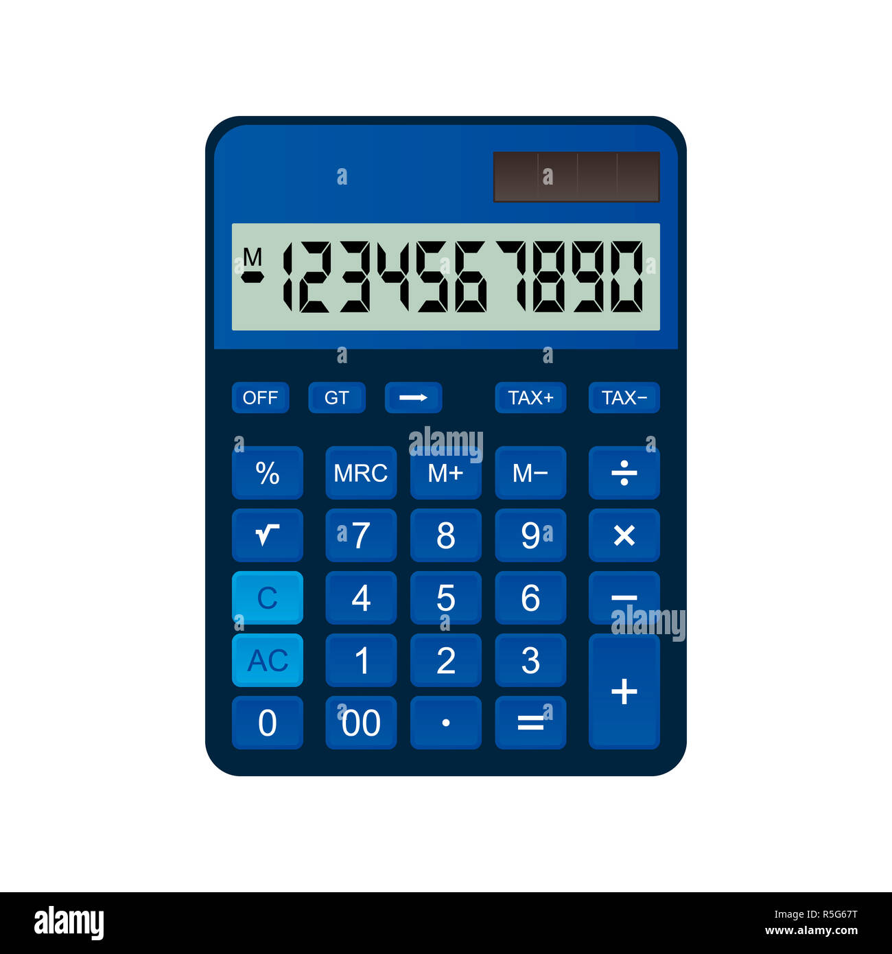 Calculator educational tool Cut Out Stock Images & Pictures - Alamy
