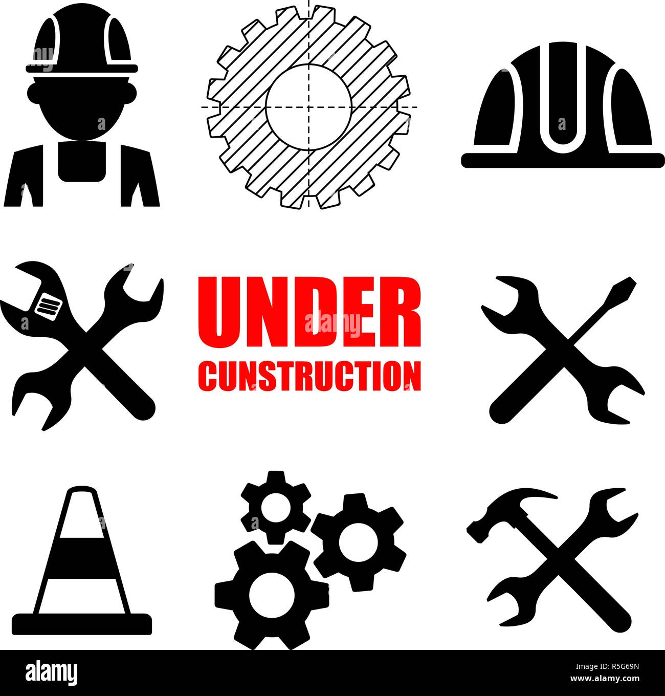 Safety guardrail Stock Vector Images - Alamy